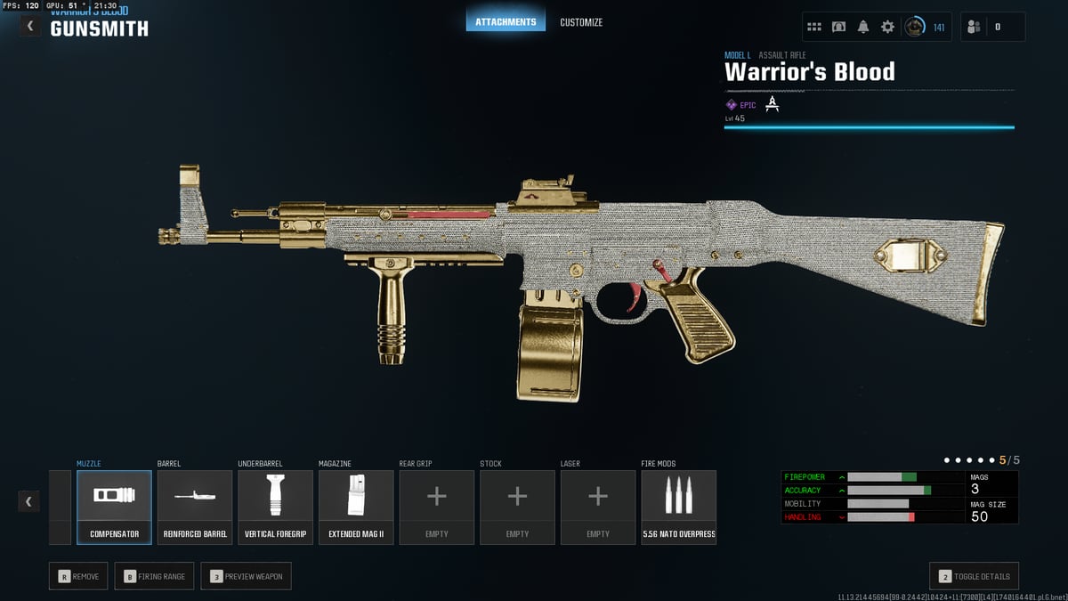 Call of Duty: Warzone Meta Model L - wzranked