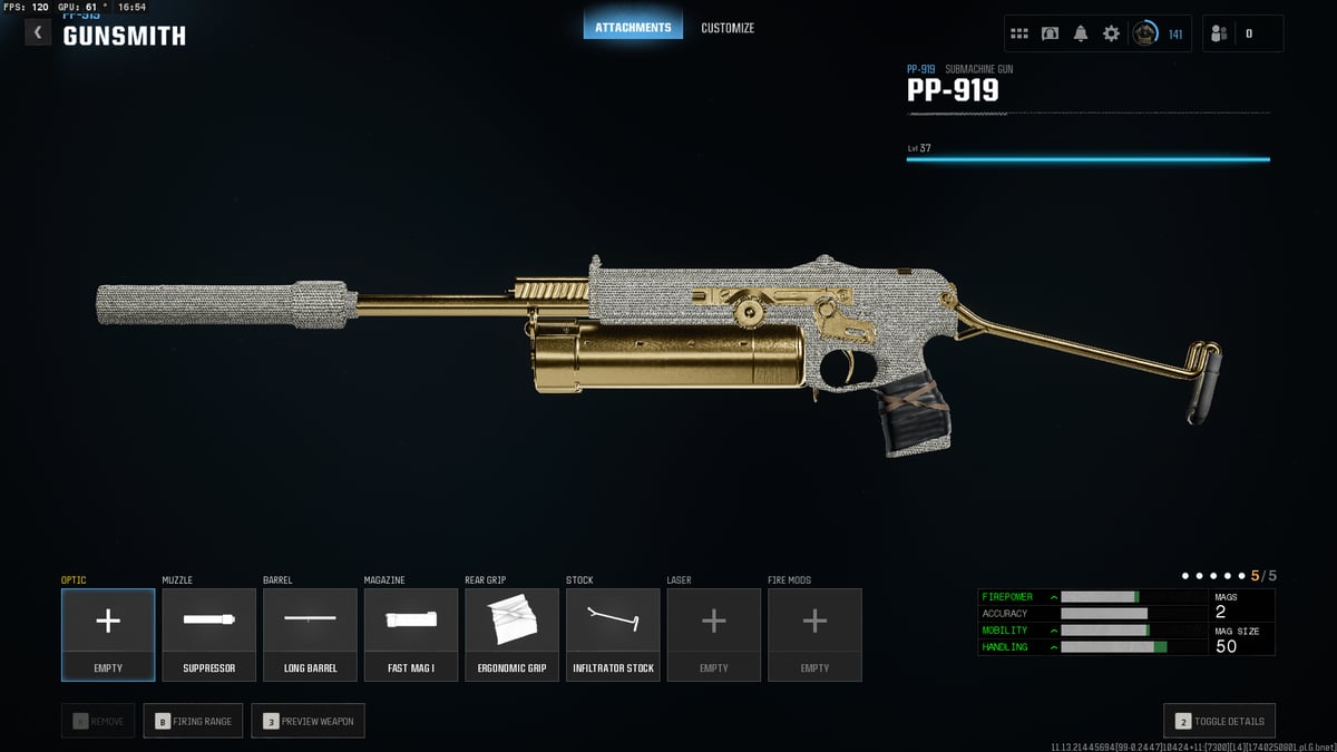 Call of Duty: Warzone Meta PP-919 - wzranked