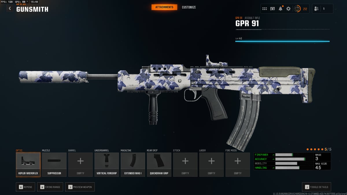 Call of Duty: Black Ops 6 Meta GPR 91 - wzranked