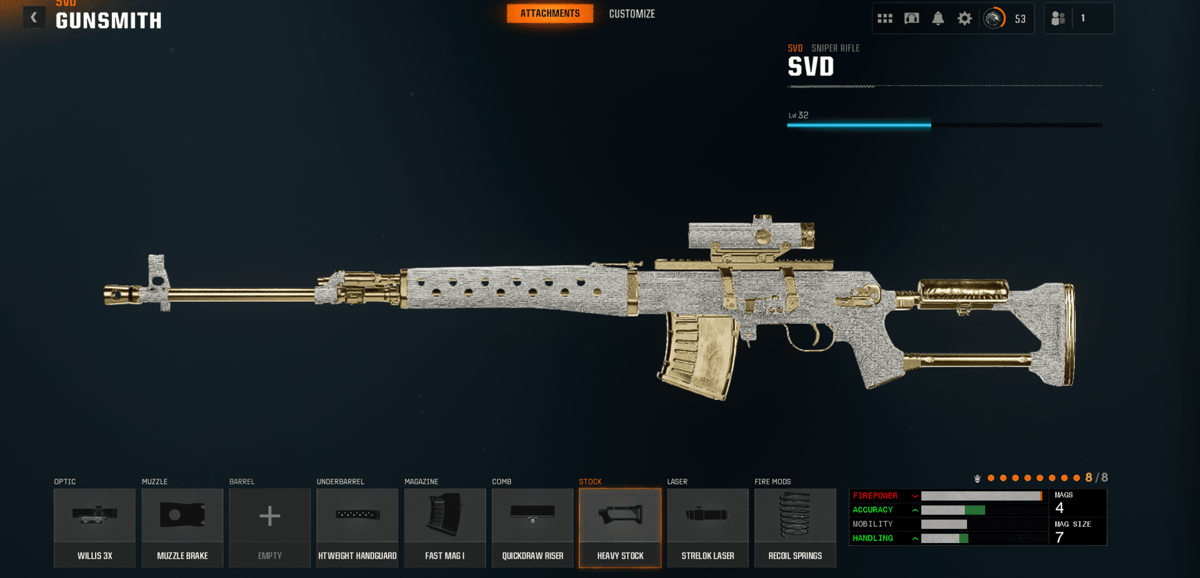 Bobbybombslive Call of Duty: Warzone SVD Build - wzranked