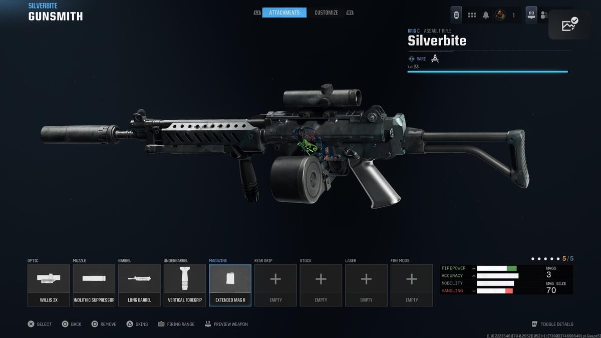 triple og Call of Duty: Warzone Krig C Build - wzranked