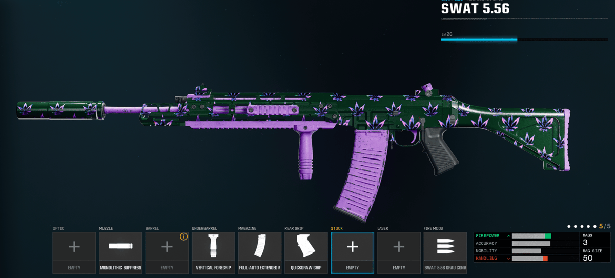 Call of Duty: Warzone Meta SWAT 5.56 - wzranked