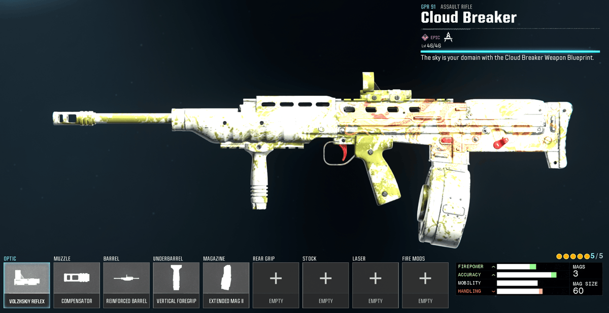 Call of Duty: Warzone Meta GPR 91 - wzranked